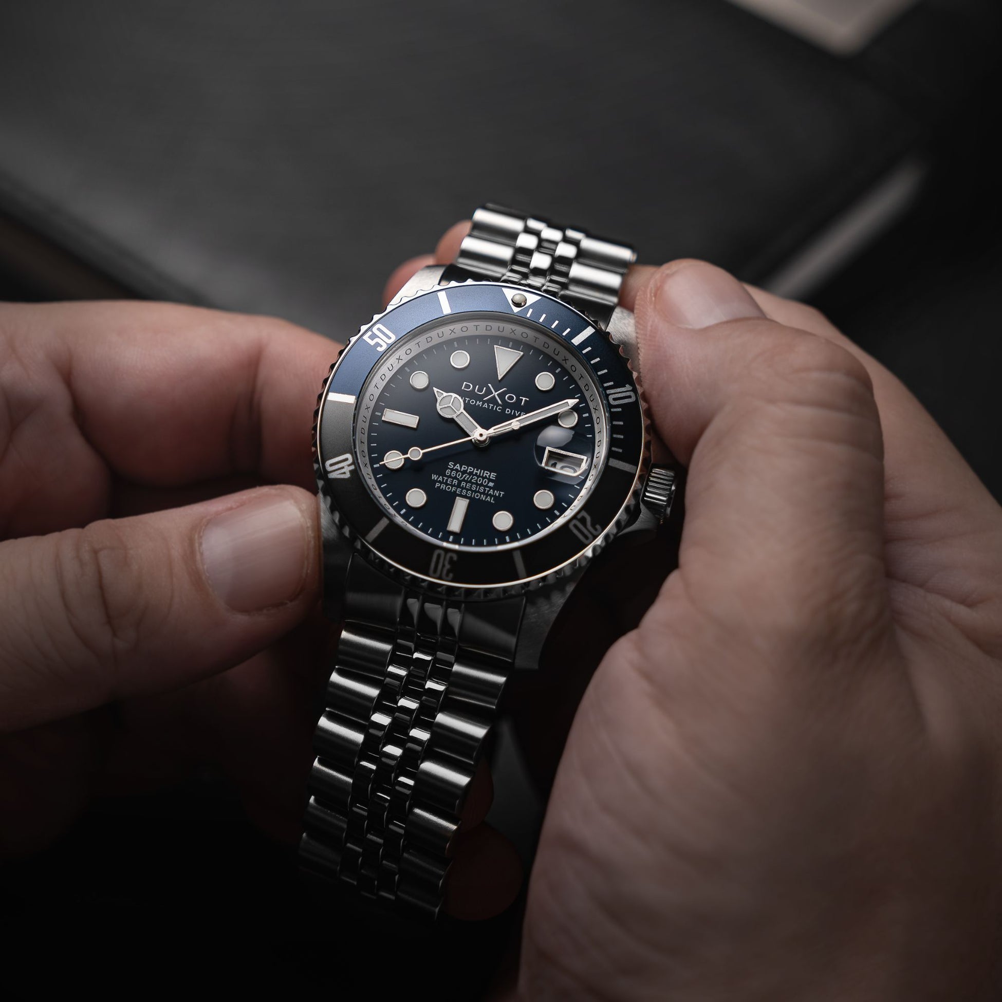 Azure Abyss | Atlantica Diver Automatic – Duxot Watches