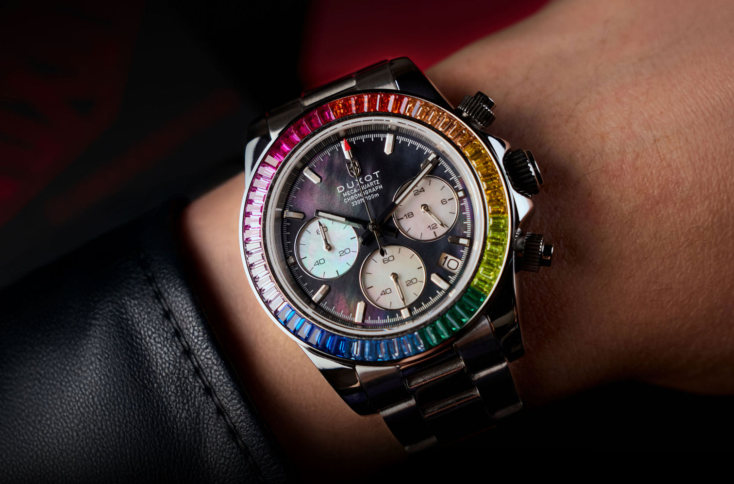 Accelero Rainbow Chronograph DX-2064 – Duxot Watches