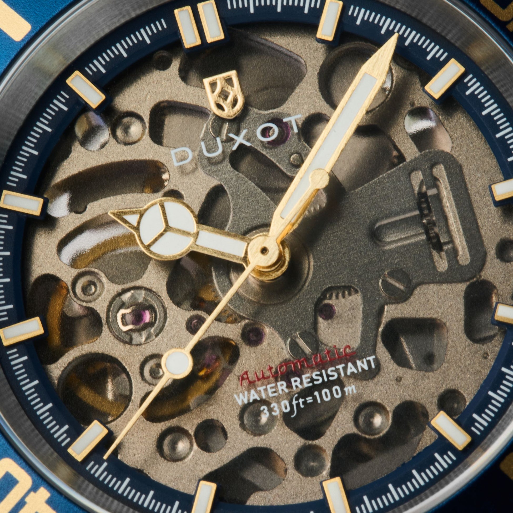 Marine Gold | Atlantica Skeleton Diver Automatic – Duxot Watches